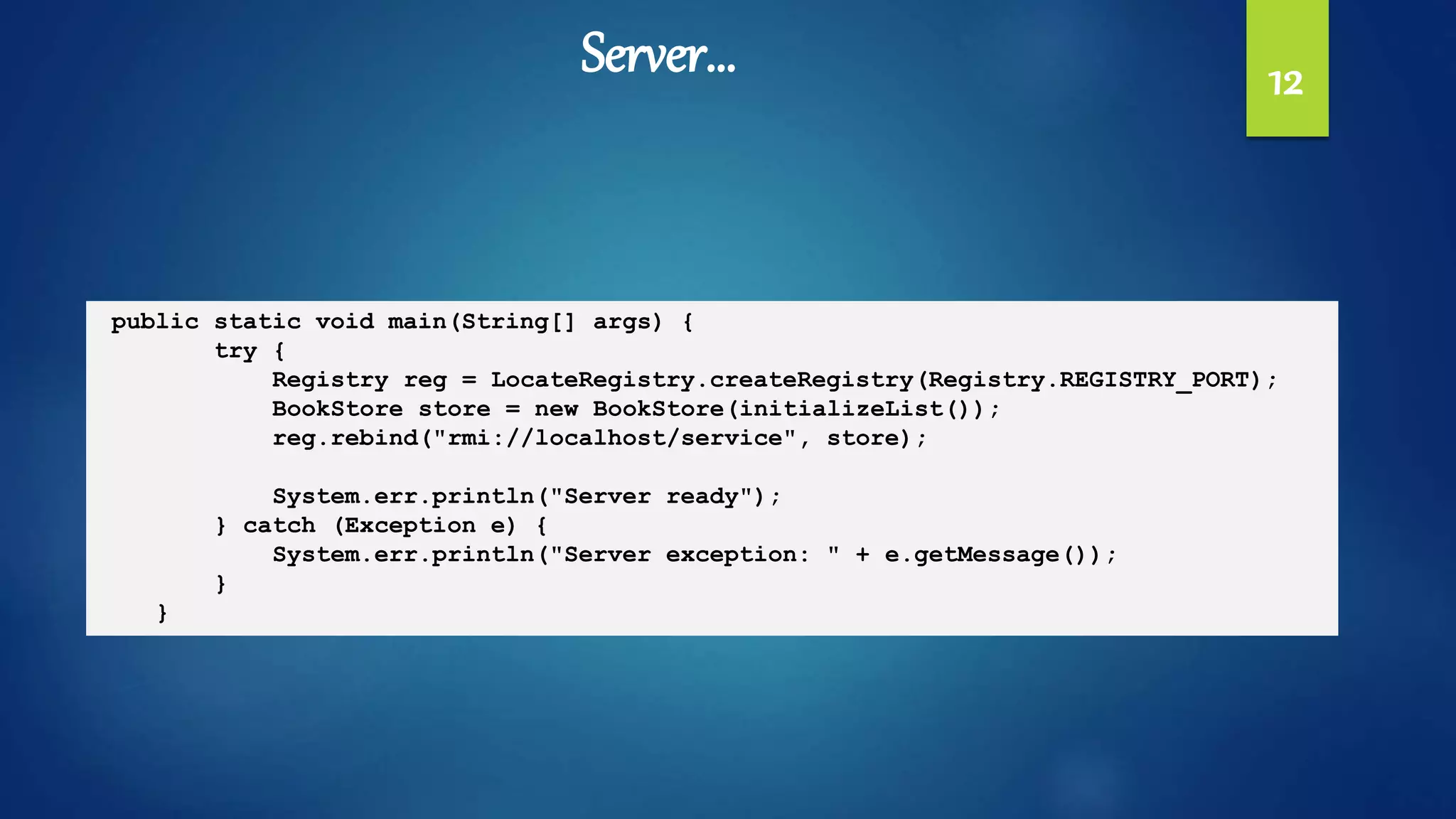 5 Remote Method Invocation Pptx Programming Languages Computing