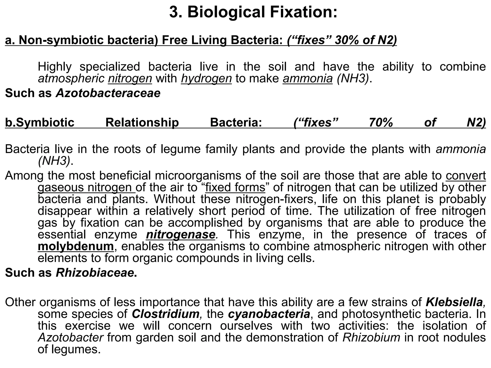 Lab.8 isolation of nitrogen fixer bacteria | PDF