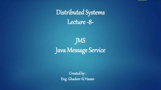 #8 (Java Message Service) | PPT | Free Download