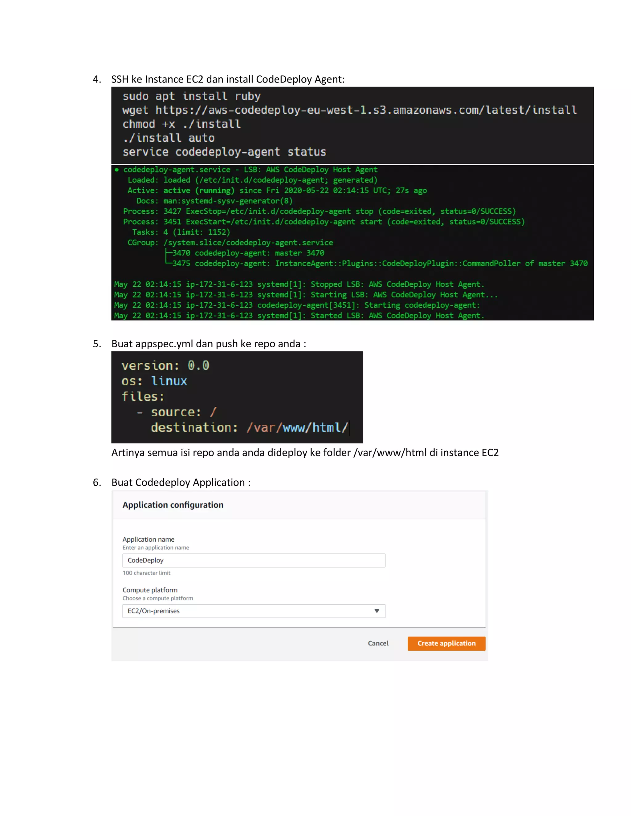 Lab - Automatic Deployment Using AWS CodePipeline to EC2 | PDF Lab - Automatic Deployment Using AWS CodePipeline to EC2 | PDF