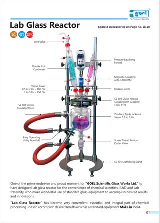 Best Laboratory glassware | Goel Scientific | PDF