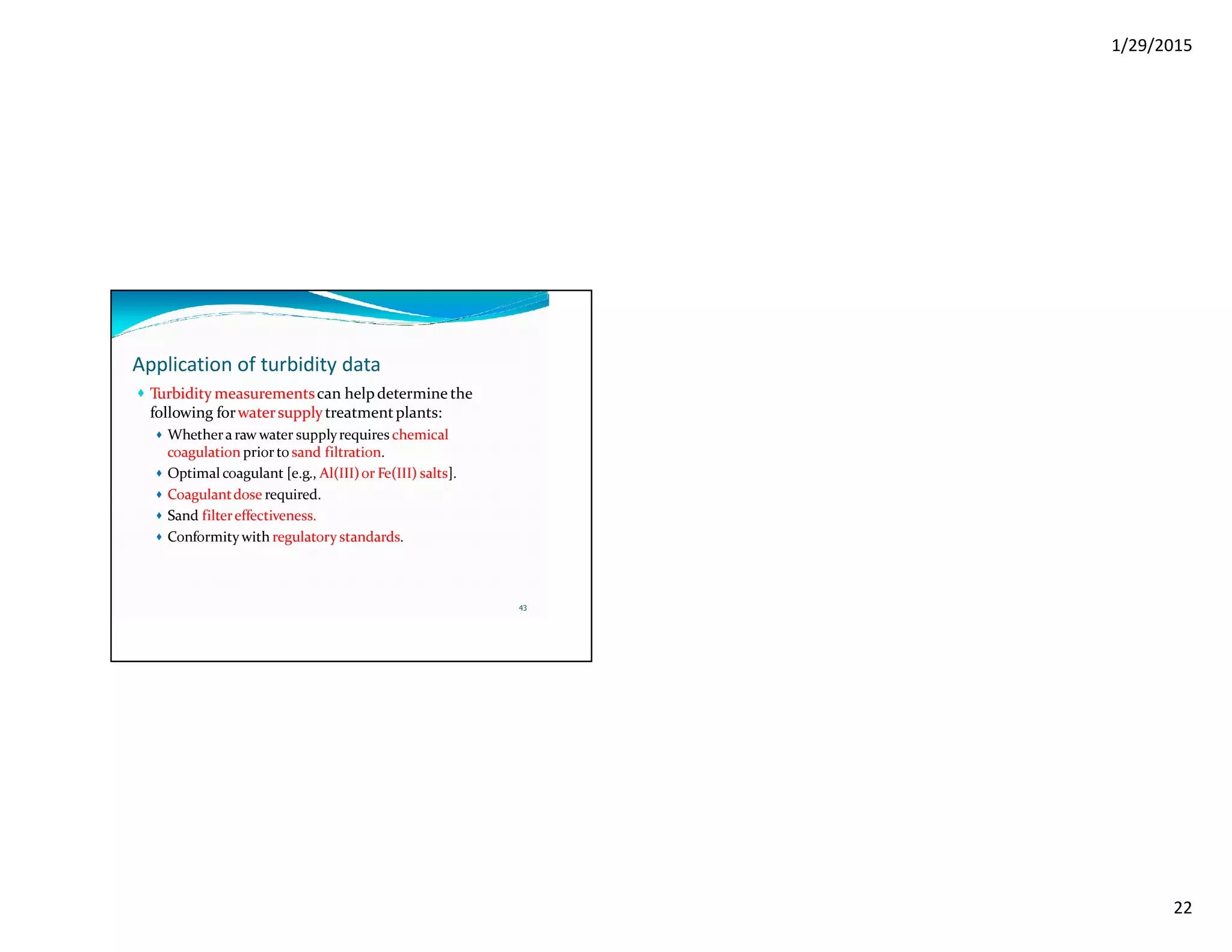 Lab colloid chemistry & turbidity | PDF