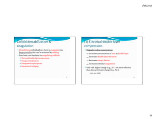 Lab colloid chemistry & turbidity | PDF