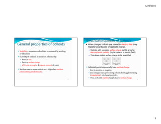 Lab colloid chemistry & turbidity | PDF