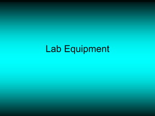 Lab equipment | PPT
