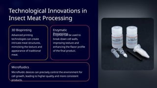 Lab Grown Insect Meat-A Chemical and Biological Exploration | PPTX