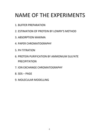 Lab manual | PDF | Chemistry | Science
