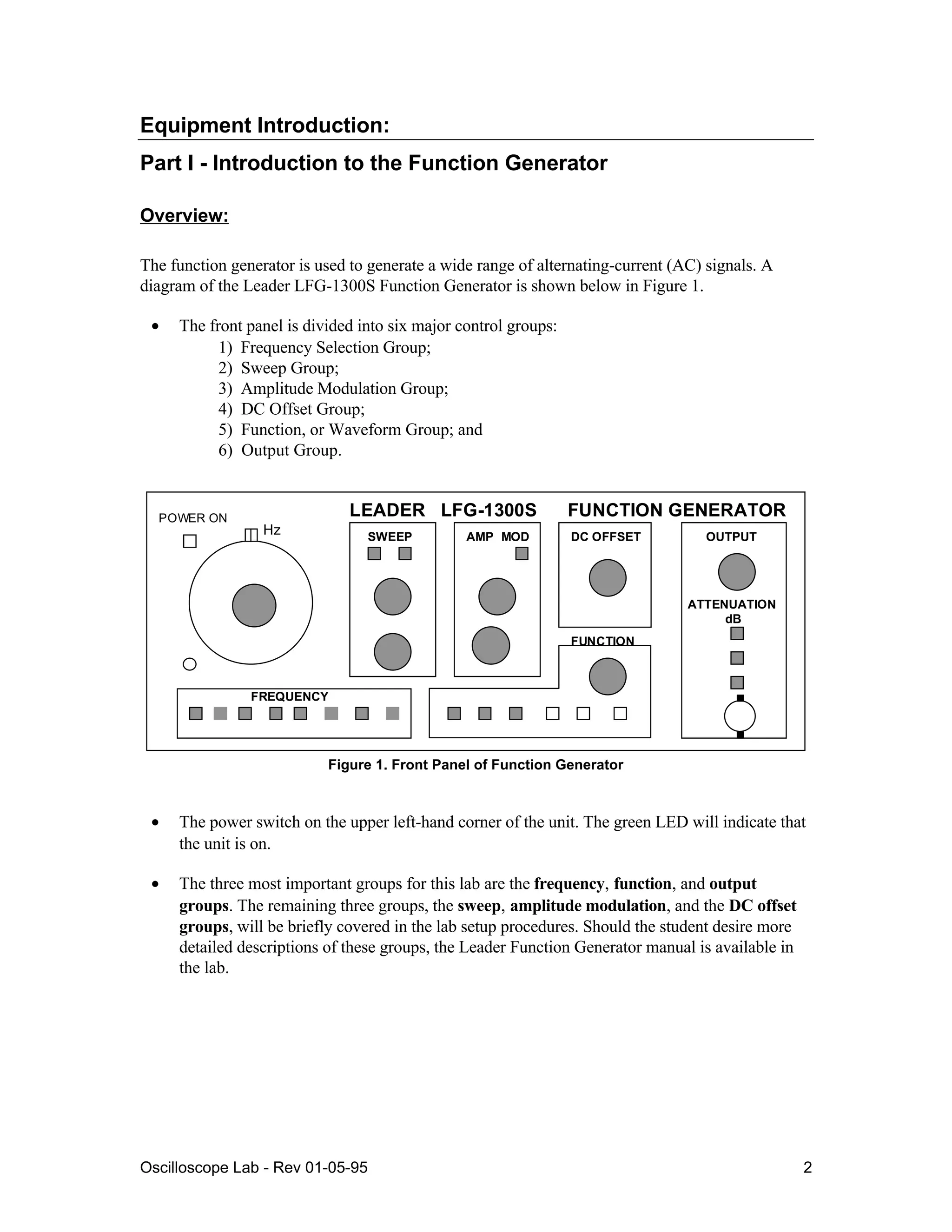 Oscilloscope Lab | PDF