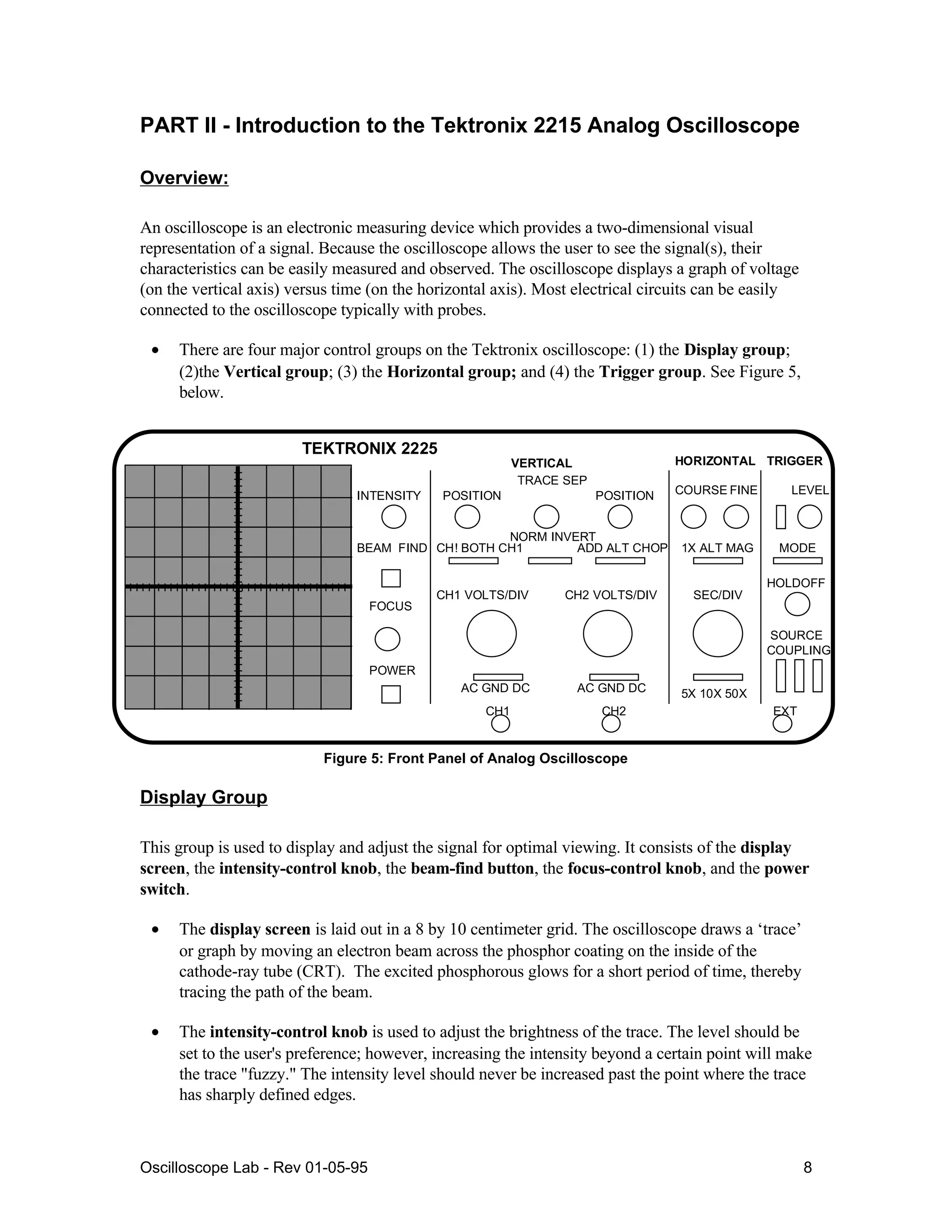 Oscilloscope Lab | PDF