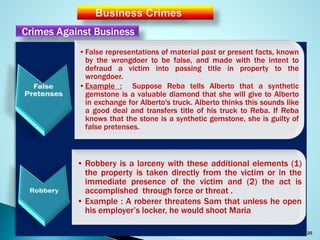 Business Torts and crimes | PPTX