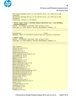 Lab Document on HP ProLiant value add tools on Linux | PDF
