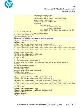 Lab Document on HP ProLiant value add tools on Linux | PDF