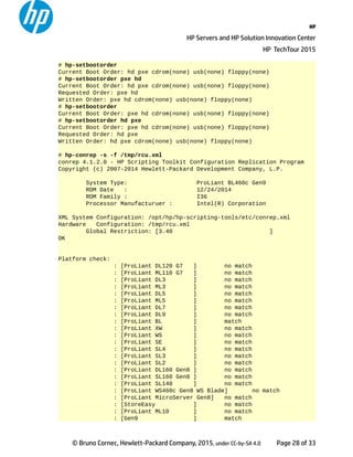 Lab Document on HP ProLiant value add tools on Linux | PDF