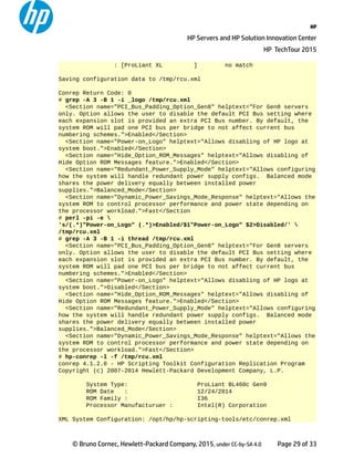 Lab Document on HP ProLiant value add tools on Linux | PDF