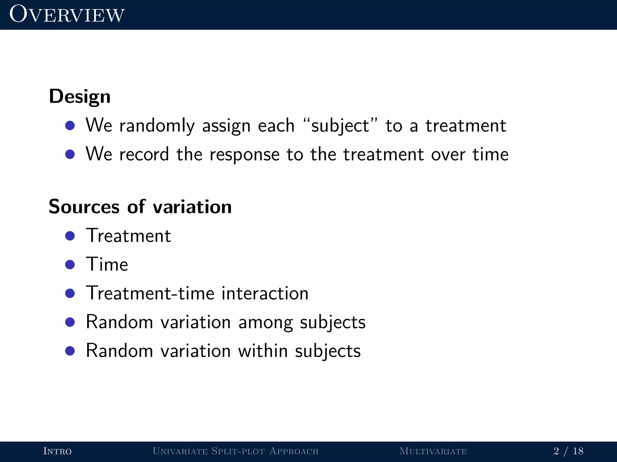 Repeated Measures Analysis In R Ppt
