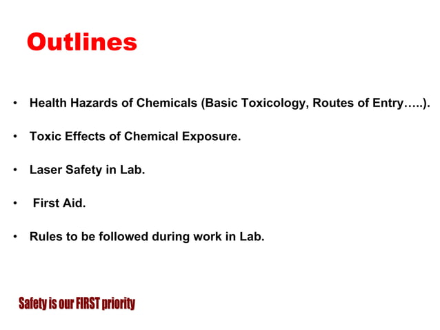 Lab. safety | PPT