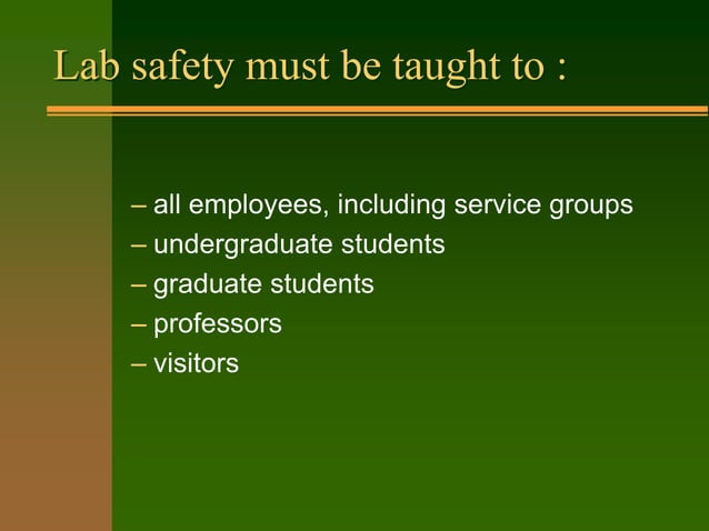 Lab-Safety.ppt | First Aid | Injuries