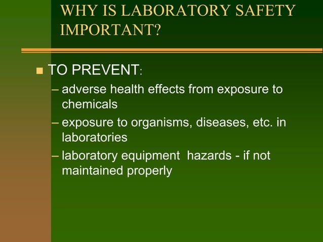 Lab-Safety.ppt FOR MLT STUDENTS AND LAB PROFESSIONALSND LAB | PPT