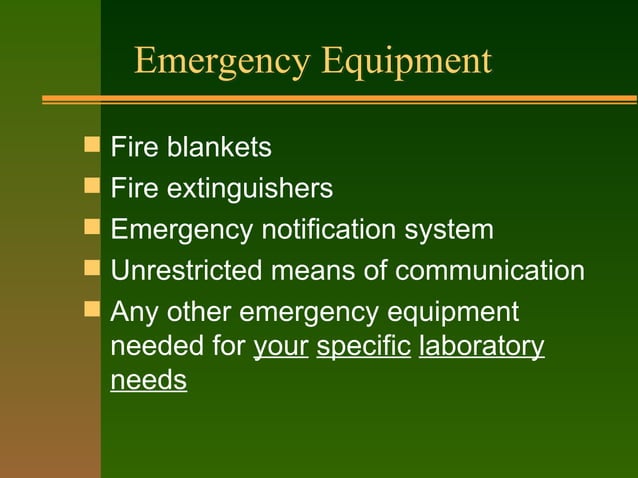 Laboratory Safety guidlines and prevention | PPT