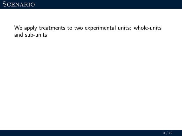 Split-plot Designs | PDF