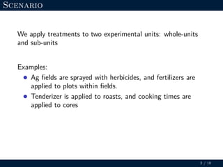 Split-plot Designs | PDF