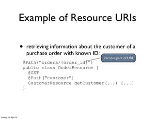 Lab swe-2013intro jax-rs | PPT