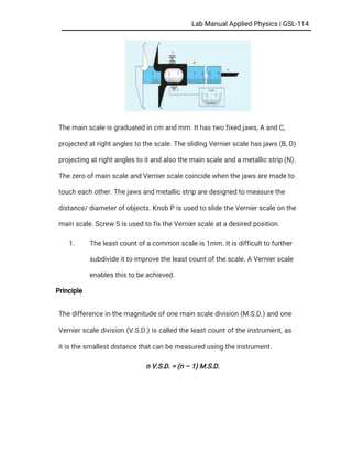 Lab 01 of physics | PDF