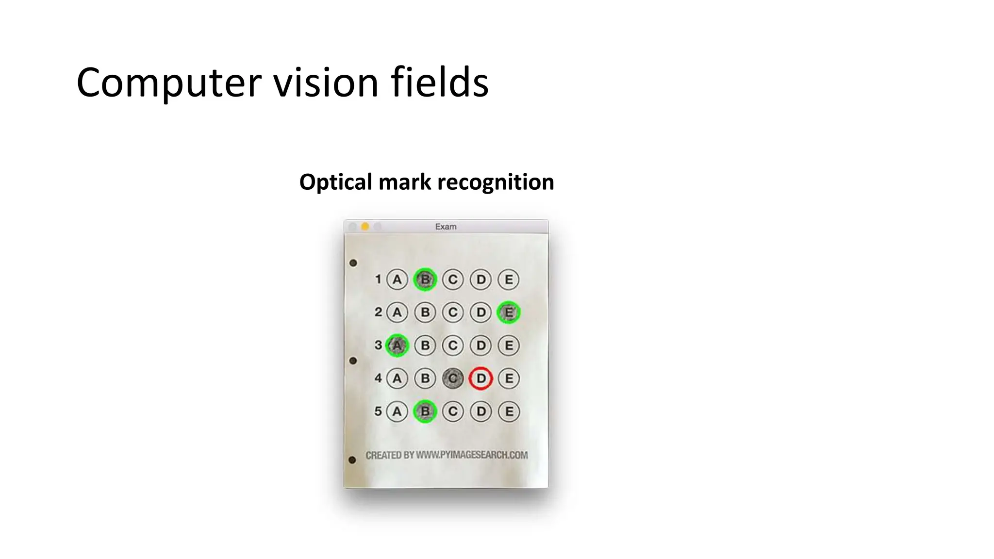 introduction to computer vision part00-1 | PPT