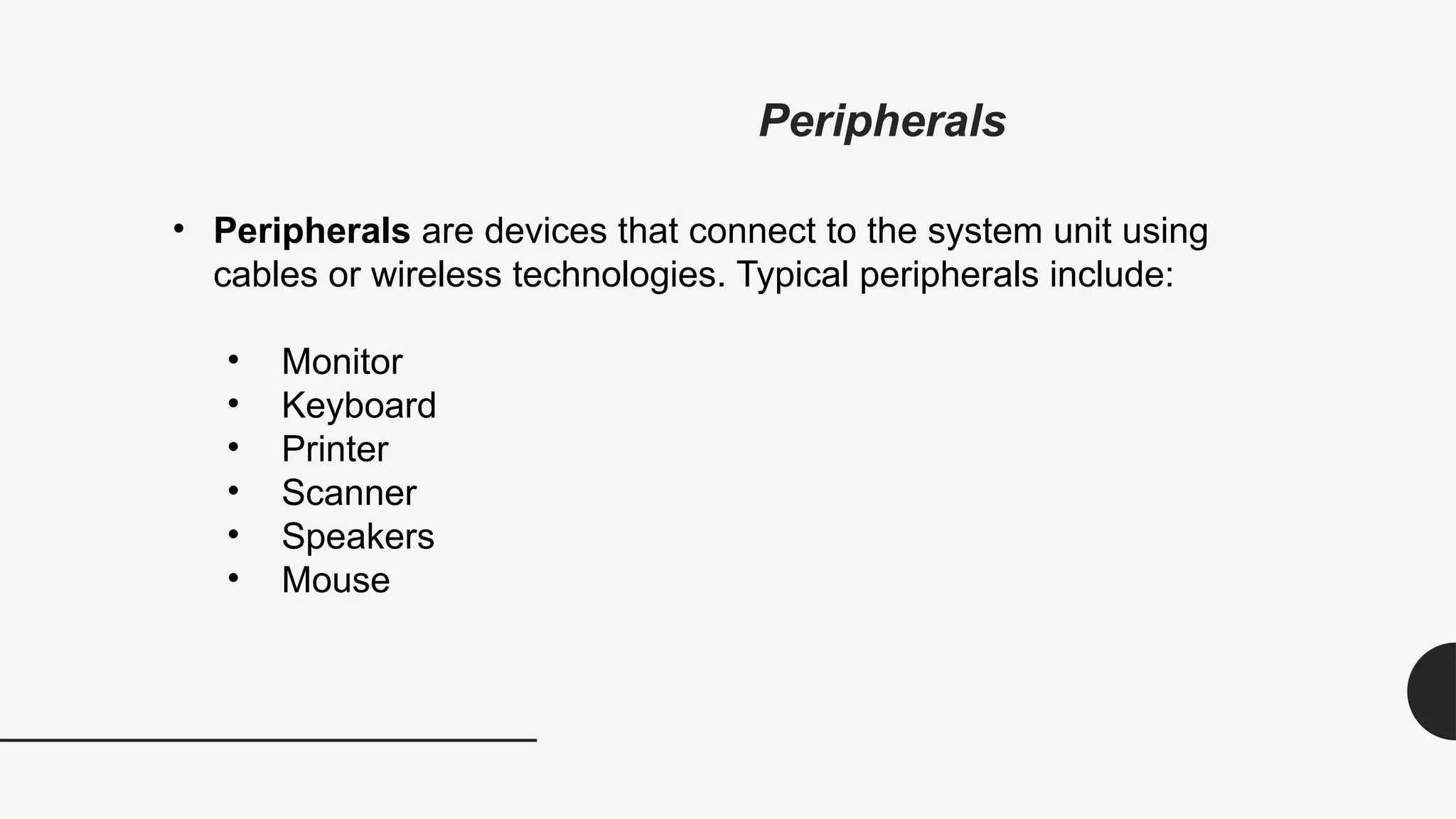 Computer system Inside the System Unit Processor | PPTX