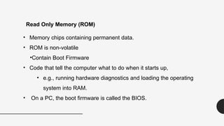 Computer system Inside the System Unit Processor | PPTX
