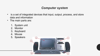 Computer system Inside the System Unit Processor | PPTX