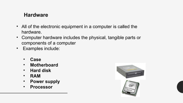 Computer system Inside the System Unit Processor | PPTX