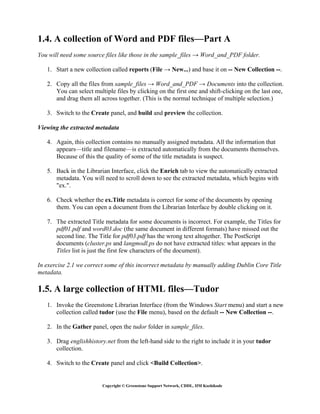 Lab01 installing-browsing-building | PDF