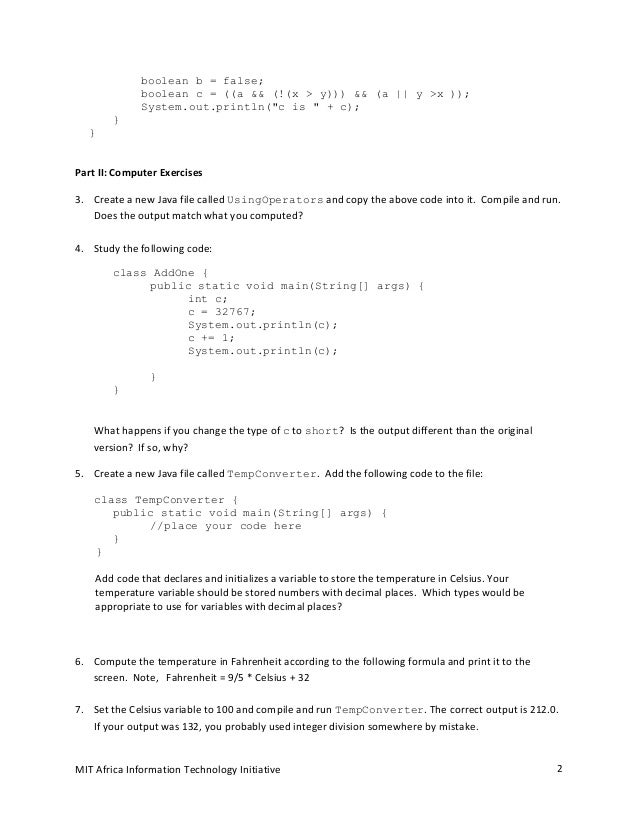 An Introduction to java programming(fundamentals of java programming)