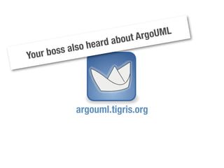 ArgoUML Dilemma (EVO 2008) | PPT