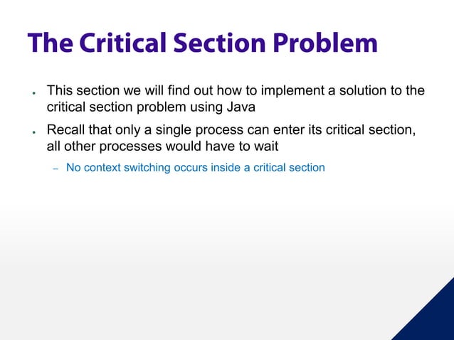 Java Thread Synchronization Ppt