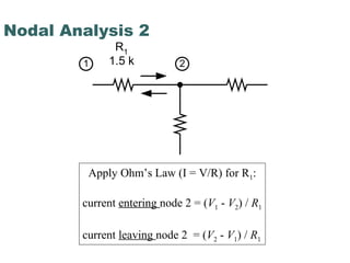 kvl kcl- nodal analysis | PPT