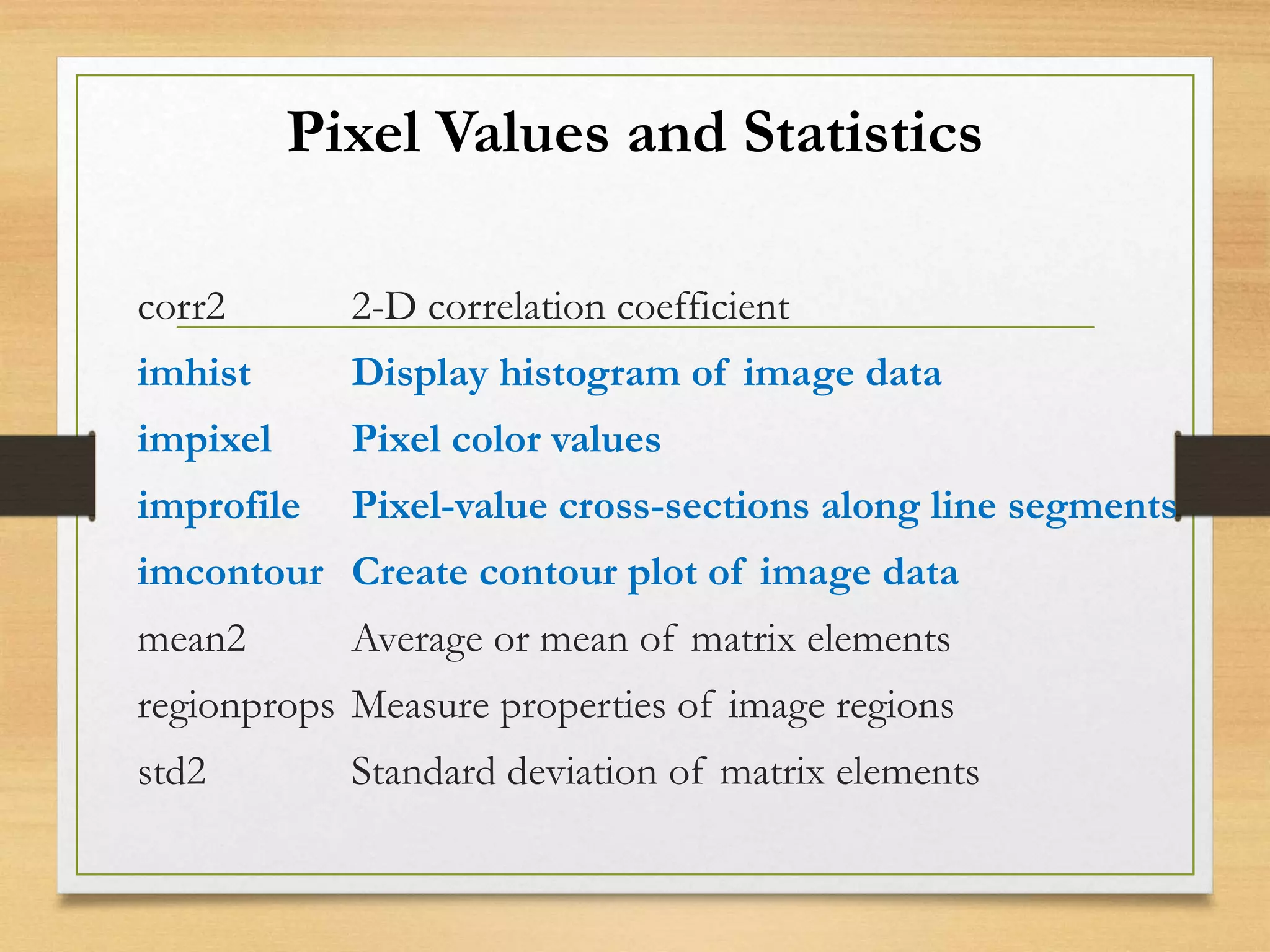 Digital Image Processing (Lab 05) | PPT