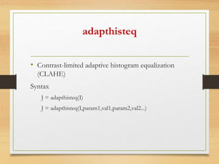 Digital Image Processing (Lab 05) | PPT