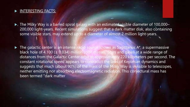 LAB#06 TASK presenta(MILKY WAY GALAXY).pptx