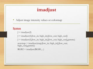 Digital Image Processing (Lab 07) | PPT