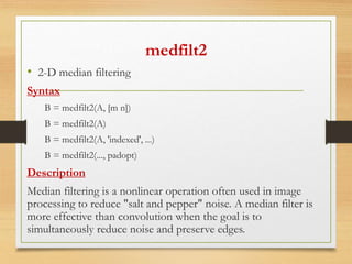 Digital Image Processing (Lab 07) | PPT