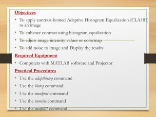 Digital Image Processing (Lab 07) | PPT