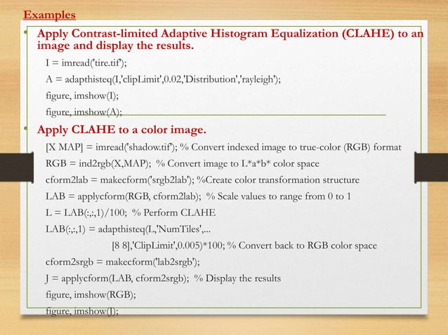 Digital Image Processing (Lab 07) | PPT