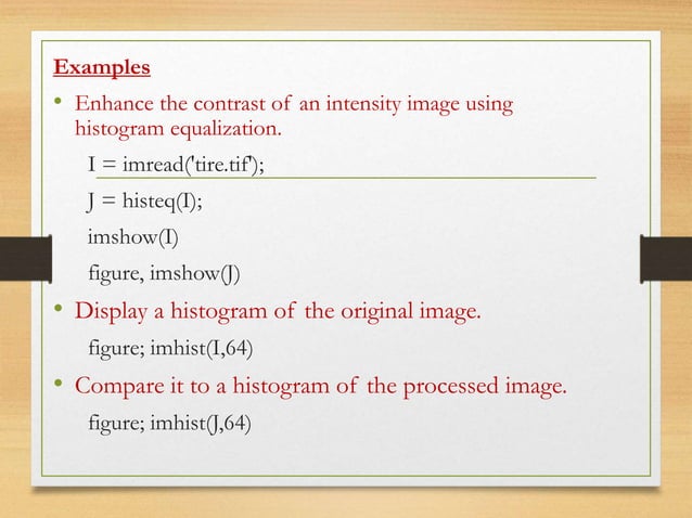 Digital Image Processing (Lab 07) | PPT