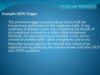 triggersandactivedatabasesindatabases.pptx