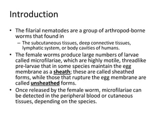 Overview of Intestinal Nematodes: Types, Life Cycle, and Diseases | PDF