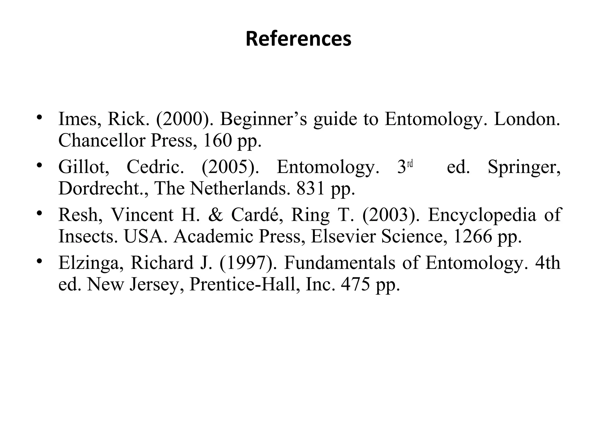 Lab09 entomology | PPT