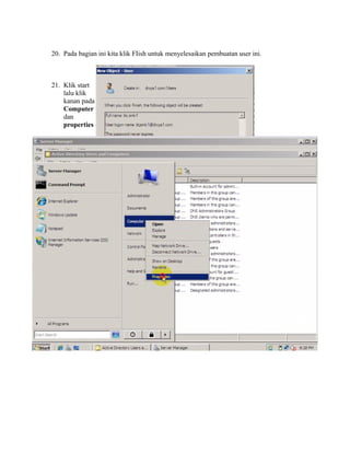 Lab 1.1 Install Active Directory Dan DNS Pada Windows Server | DOC