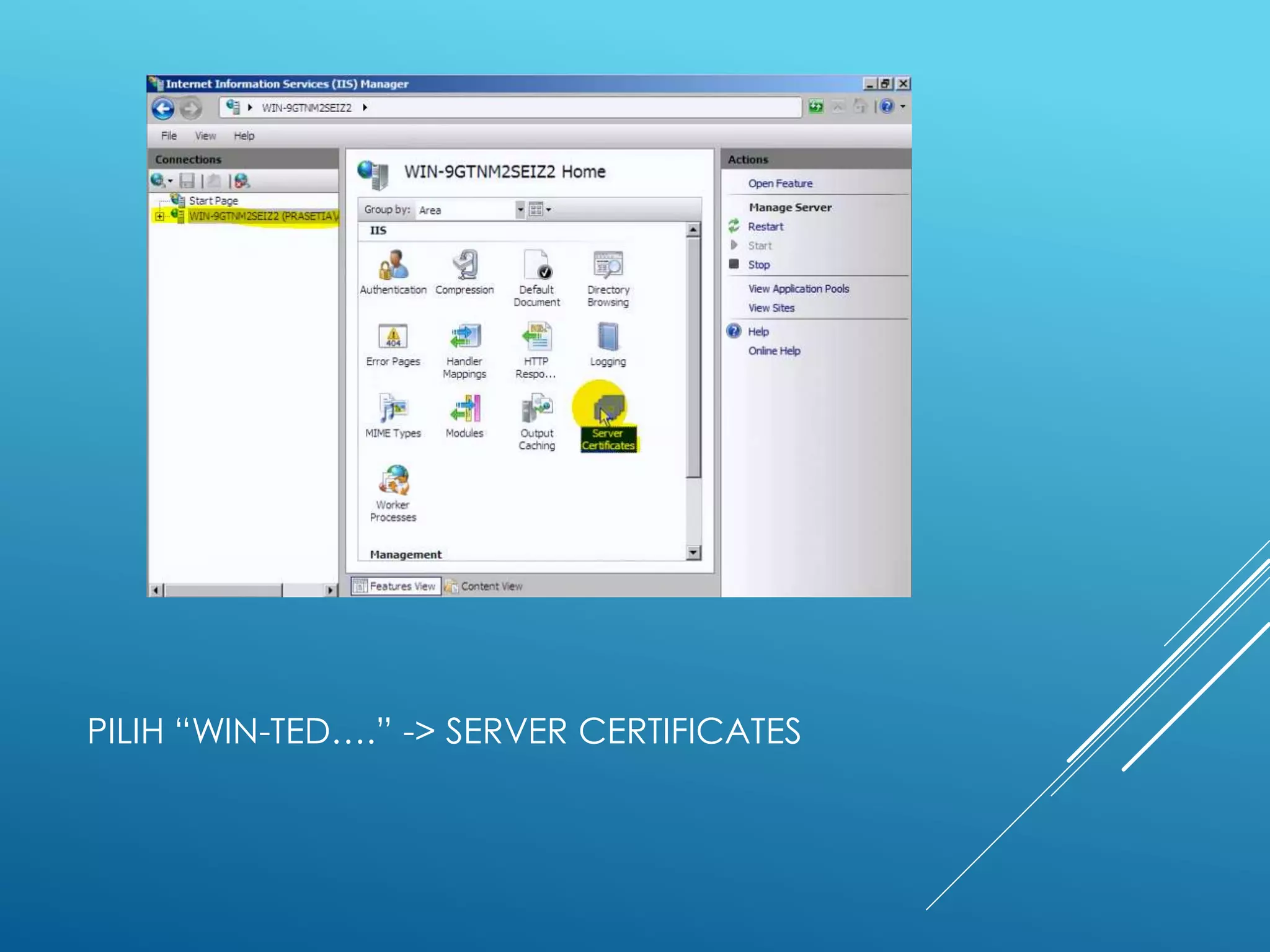 Lab 1 6 Cara Membuat Https Pada Windows Server Pptx